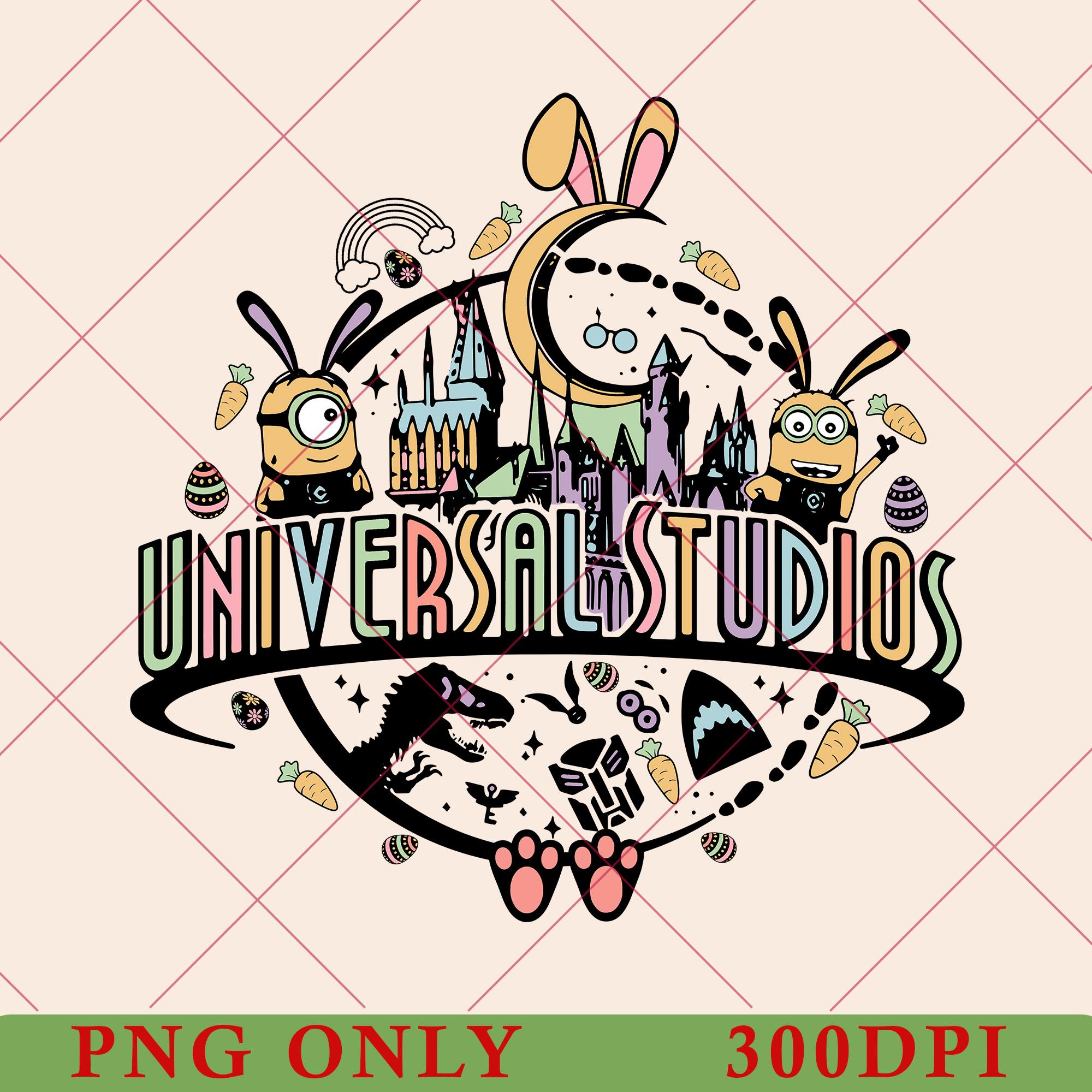 Retro Universal Studios PNG, Universal Studio Trip PNG, Disn | Inspire ...