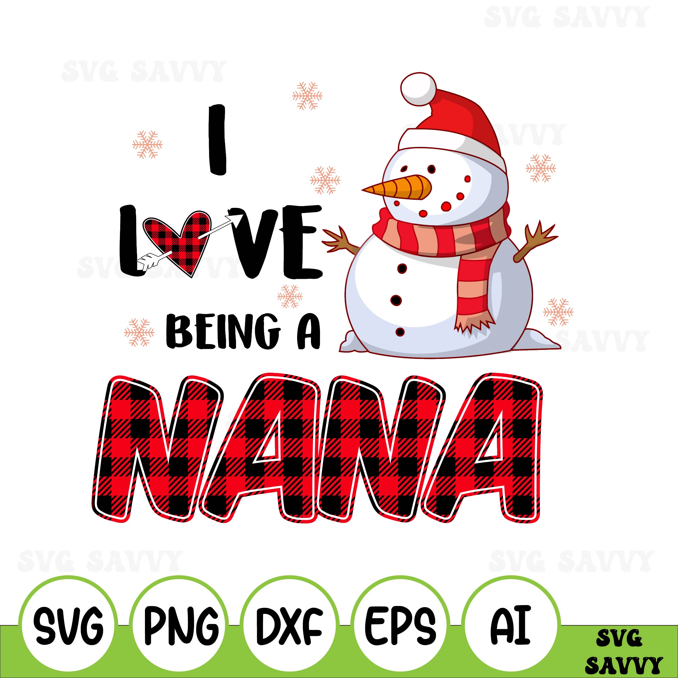Being A Nana Svg | Inspire Uplift