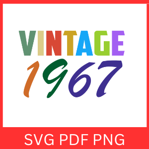 Vintage 1967 Retro Svg|VINTAGE 1967 SVG DESIGN |Vintage 1967 | Inspire ...