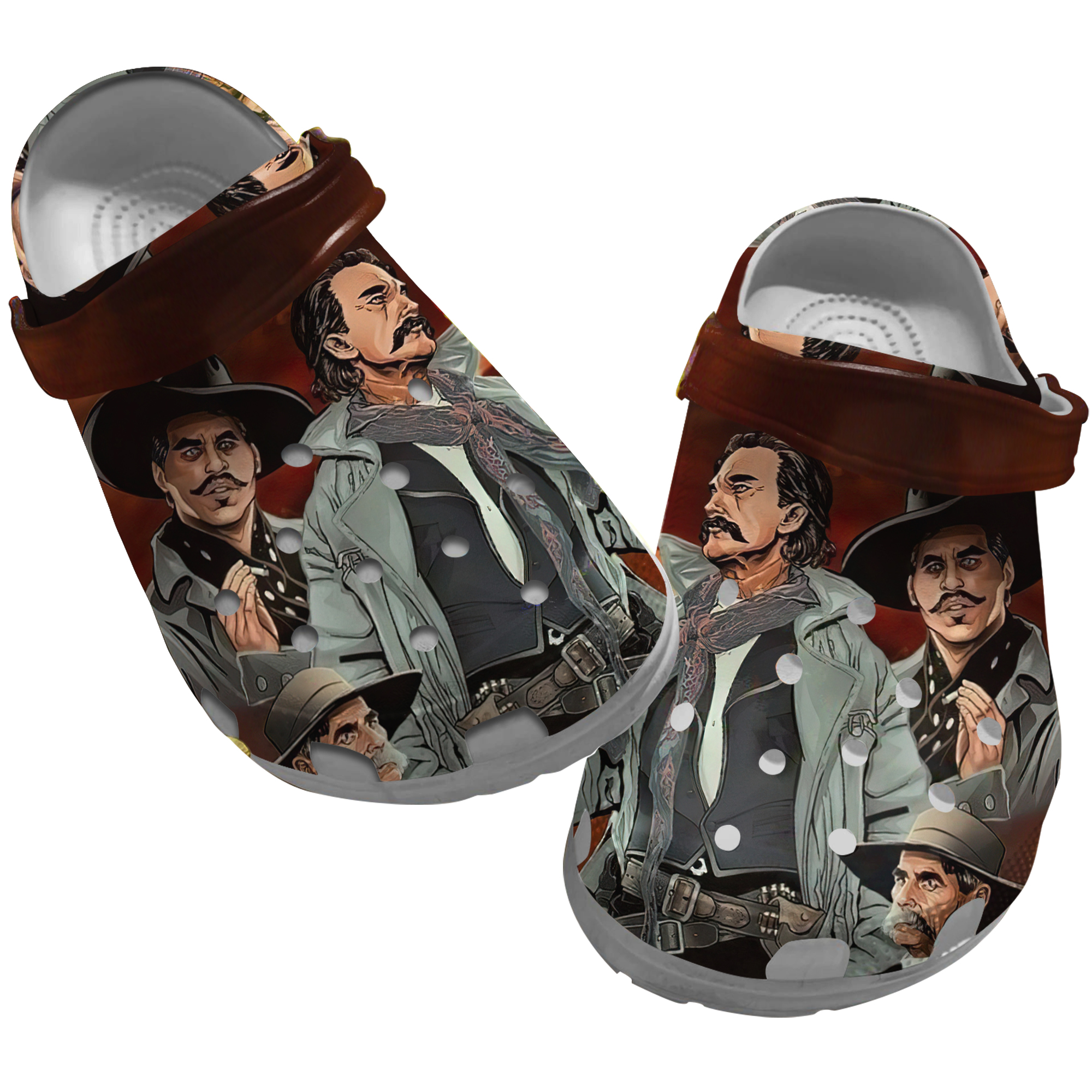 Tombstone Crocs, Tombstone Clog Shoes Unisex, Movie Sandals, | Inspire ...