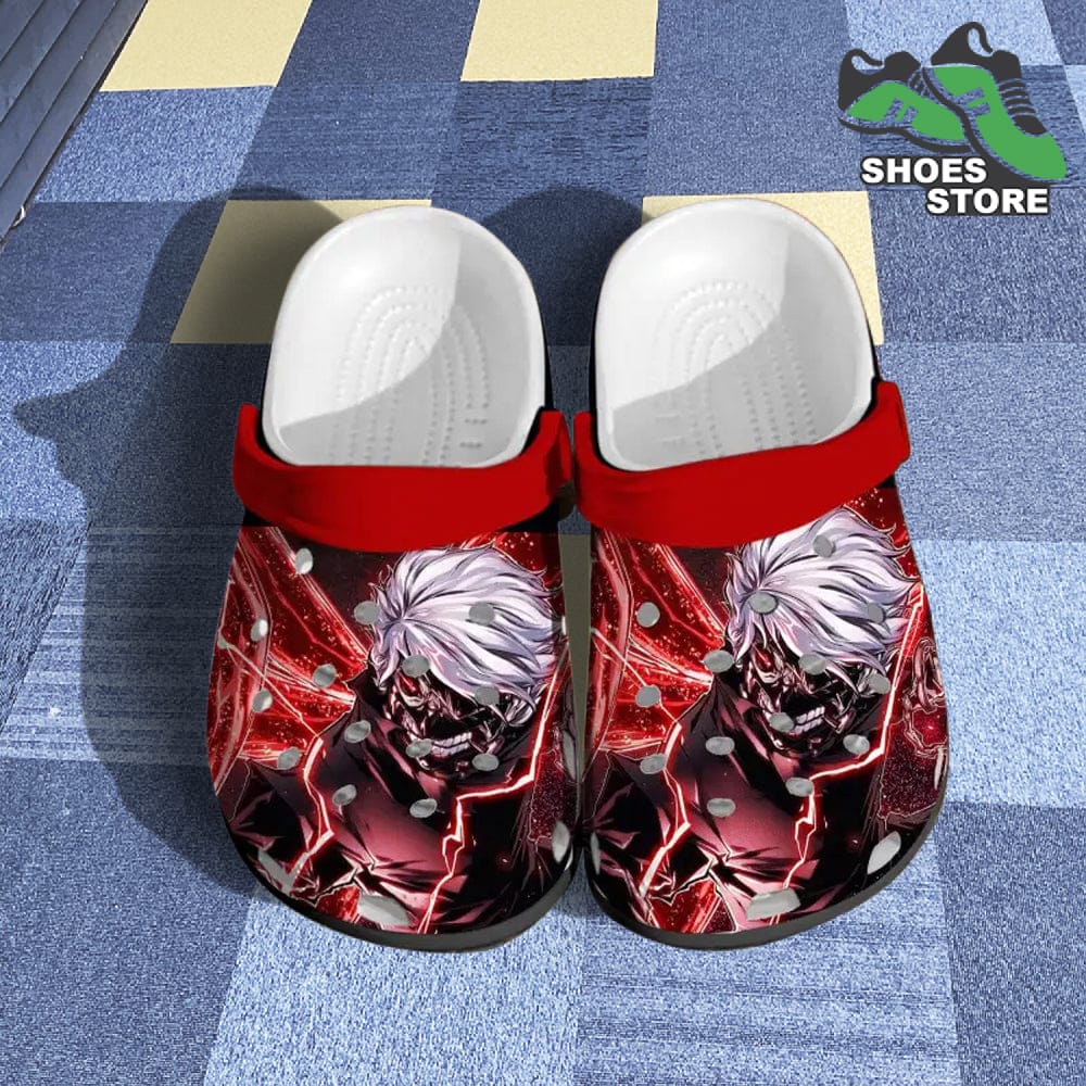 Ken Kaneki Tokyo Ghoul Anime Crocs Shoes, Anime Crocs, Ken K - Inspire ...