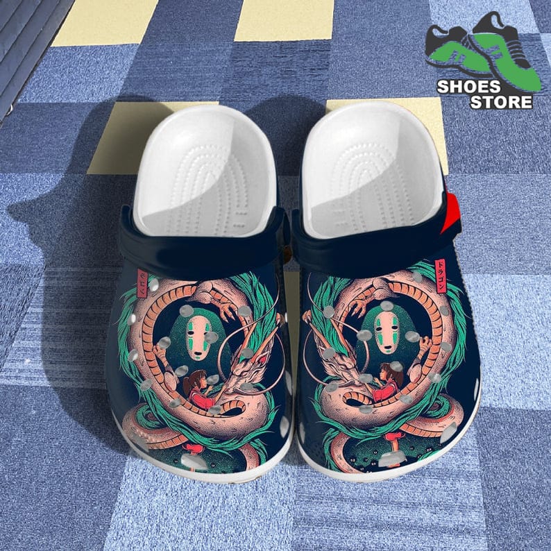 Spirited Away Anime Adults Crocs Shoes, Anime Crocs, Cartoon - Inspire ...