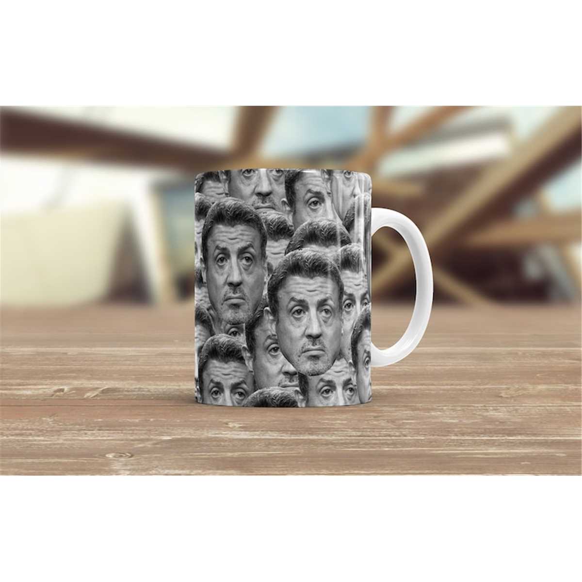 Sylvester Stallone Coffee Cup | Sylvester Stallone Lover Tea | Inspire ...