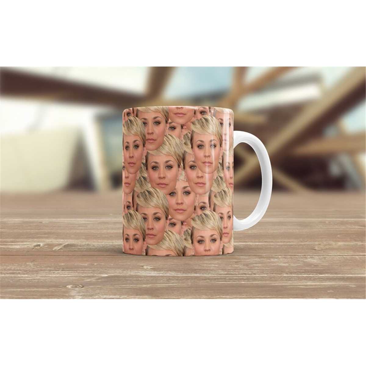 Kaley Cuoco Coffee Cup | Kaley Cuoco Lover Tea Mug | 11oz & | Inspire ...