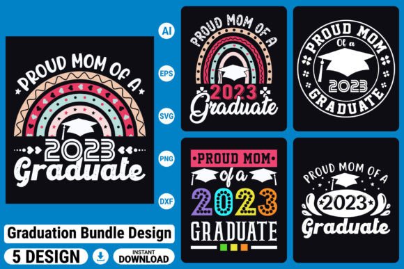 GRADUATION 2023 Bundle SVG, Proud Mom | Inspire Uplift
