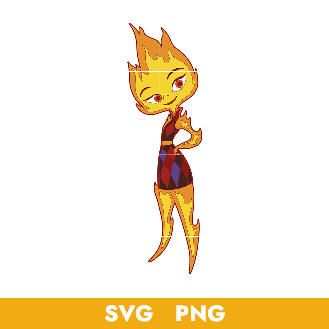 Ember Lumen Svg, Elemental Svg, Disney Pixars Svg, Png, BB04 - Inspire ...