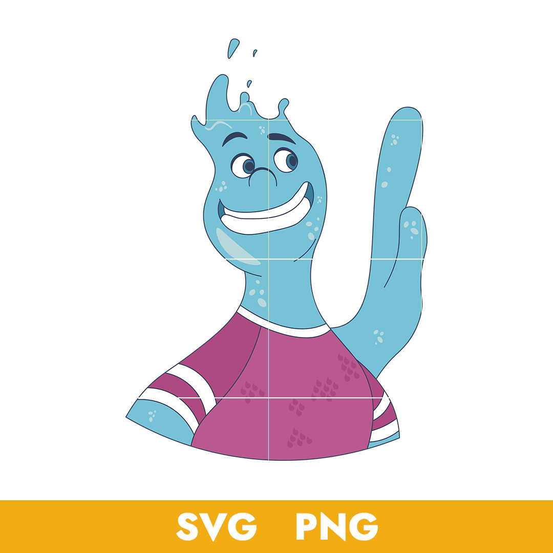 Wade Svg, Elemental Characters Svg, Elemental Svg, Disney Pi - Inspire ...