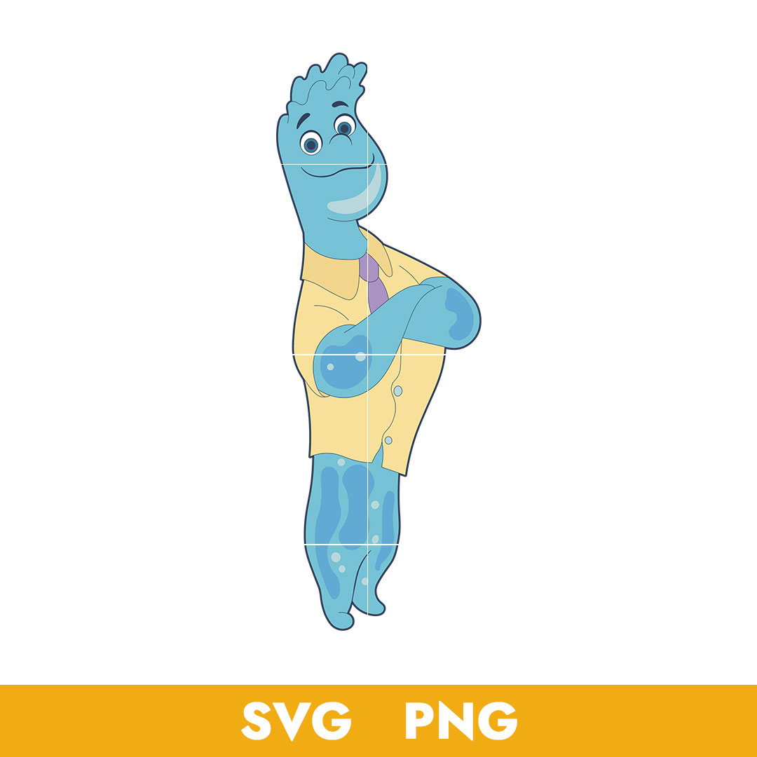 Wade Svg, Elemental Characters Svg, Elemental Svg, Disney Pi - Inspire ...