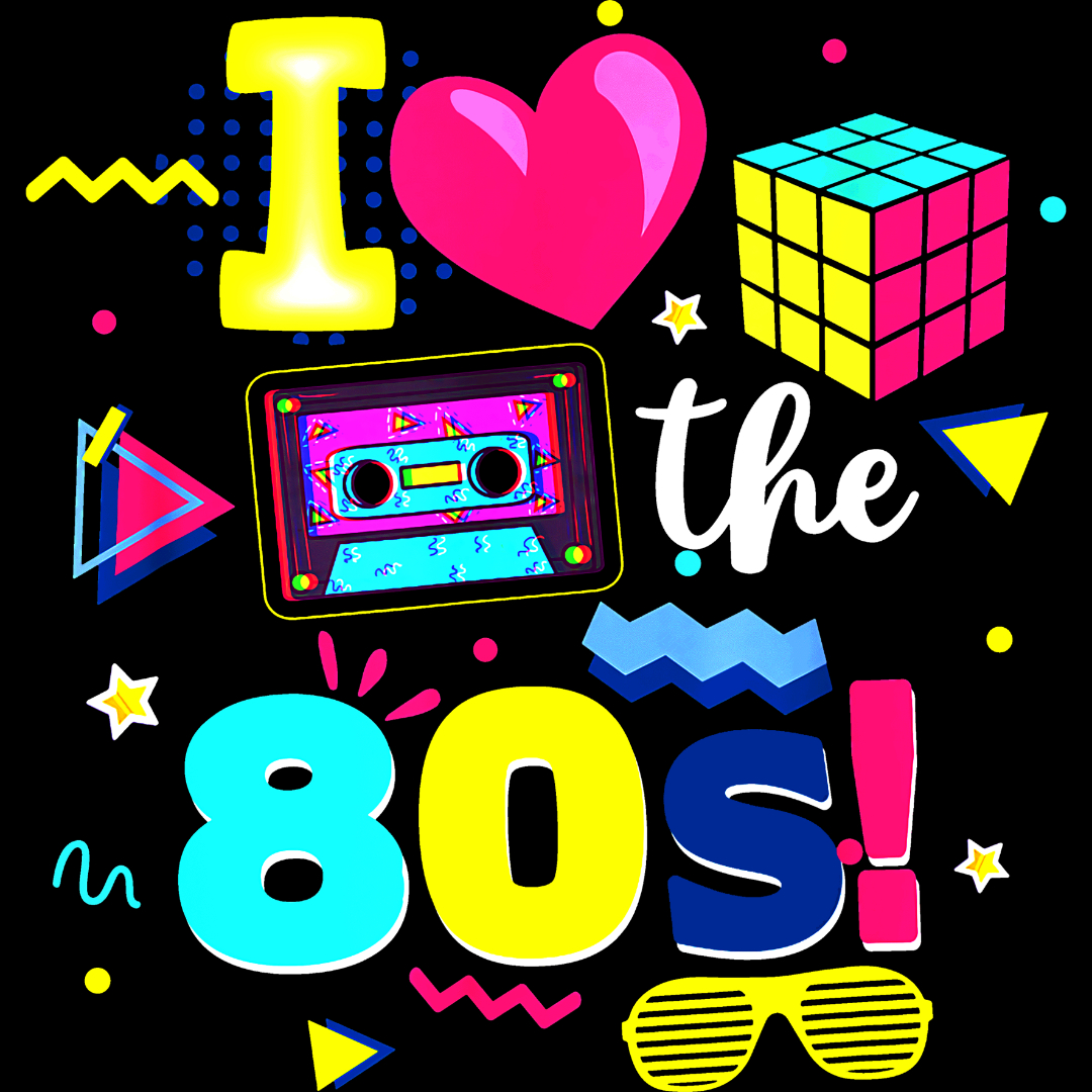 80s Clipart, Neon 80s Clipart Bundle, Roller Skates Clipart, | Inspire ...