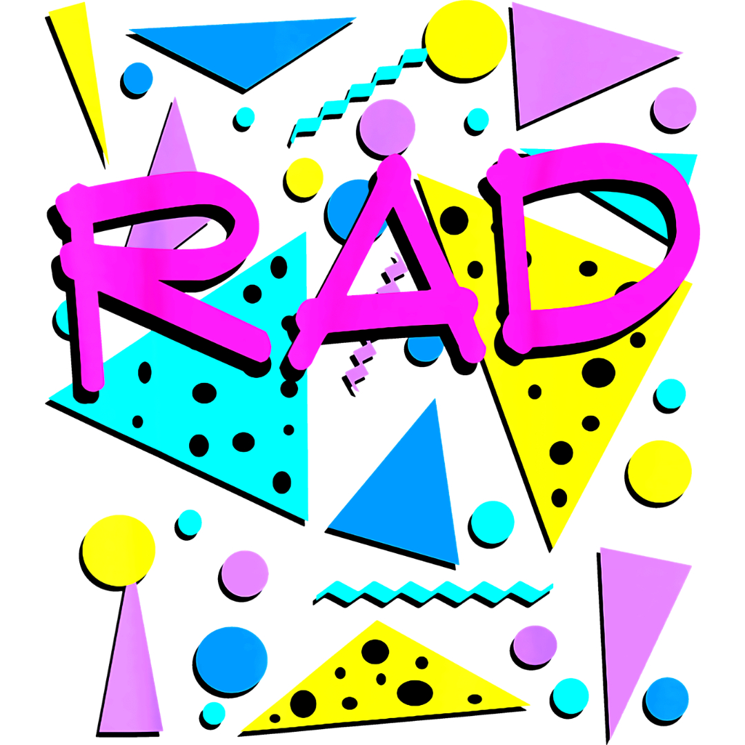 80s Clipart, Neon 80s Clipart Bundle, Roller Skates Clipart, | Inspire ...