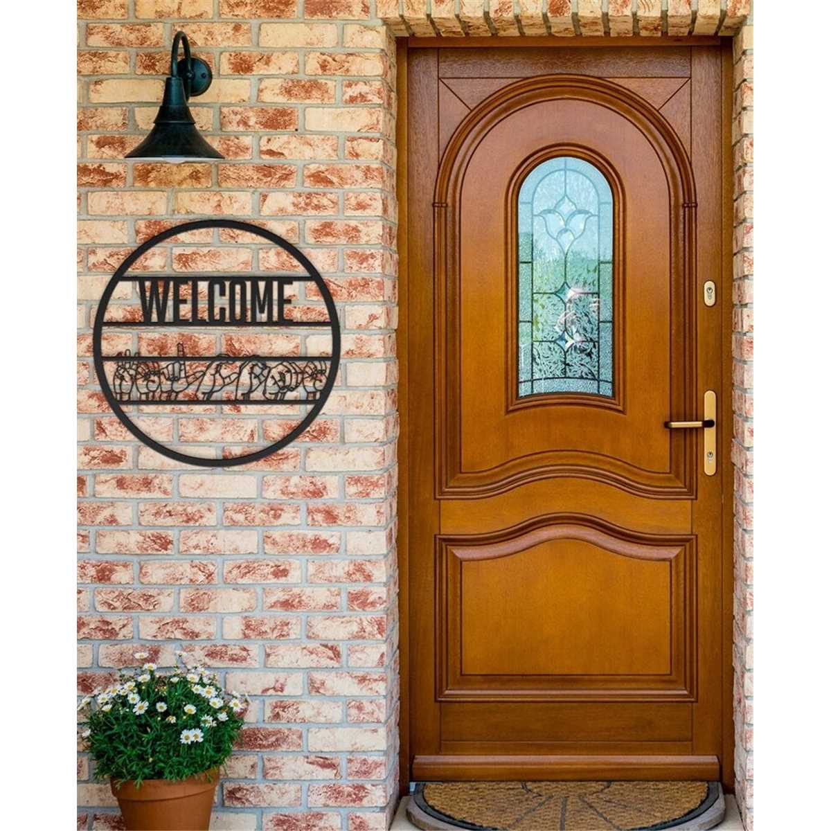 ASL Welcome Metal Sign, Metal Welcome Decor Sign, Sign Langu | Inspire ...
