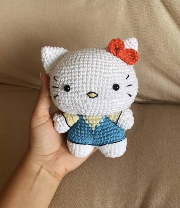 Crochet Patterns Toys Hello Kitty amigurumi Downloadable P | Inspire Uplift