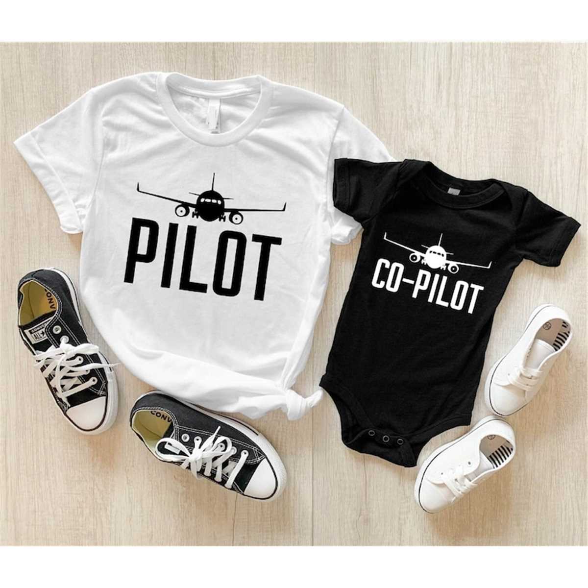 Father And Son Matching Shirts, Pilot And Co-Pilot T-shirts, | Inspire ...