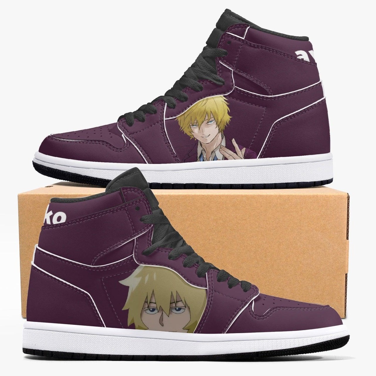 Mob Psycho 100 Teruki Hanazawa JD1 Shoes, Sakata Gintoki Gin - Inspire ...
