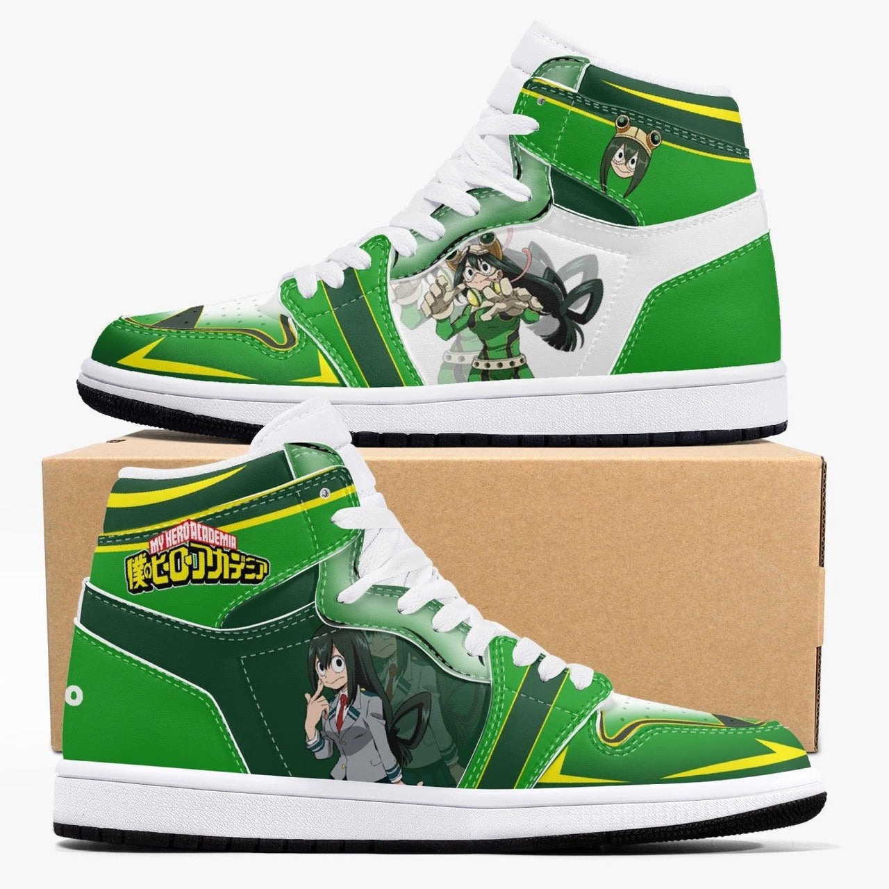 My Hero Academia Asui JD1 Shoes, Sakata Gintoki Gintama Jord - Inspire ...