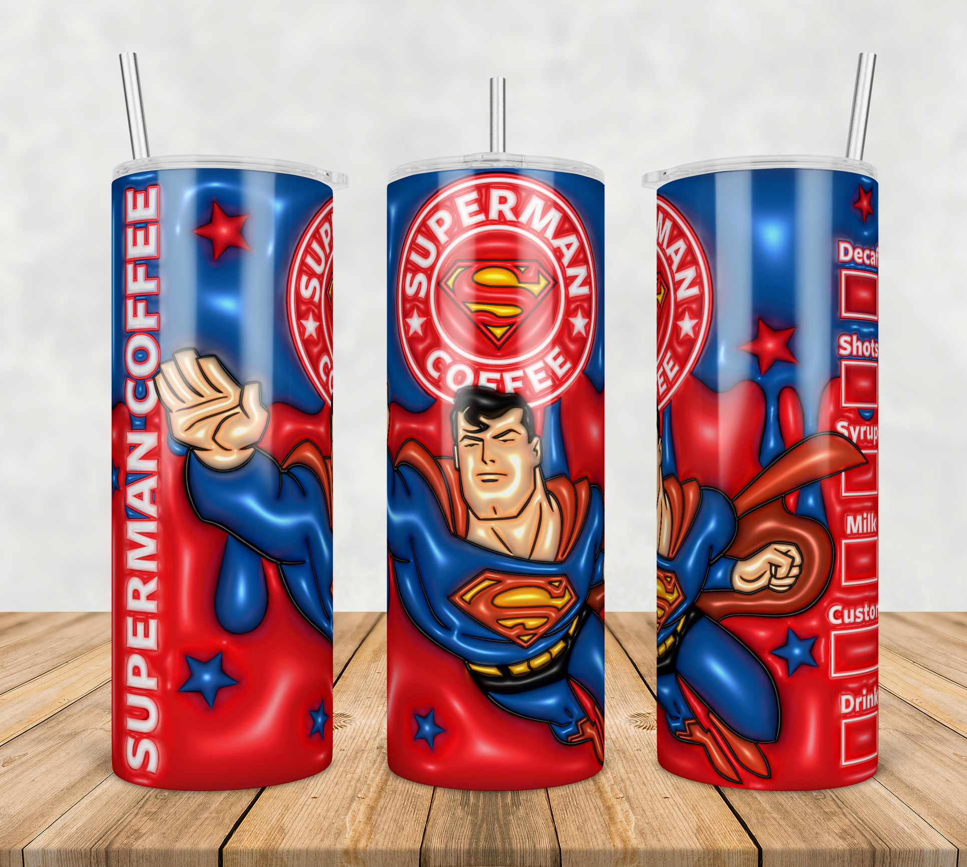Superman Tumbler Wrap Png, Superman 20oz Skinny Tumbler Temp | Inspire ...