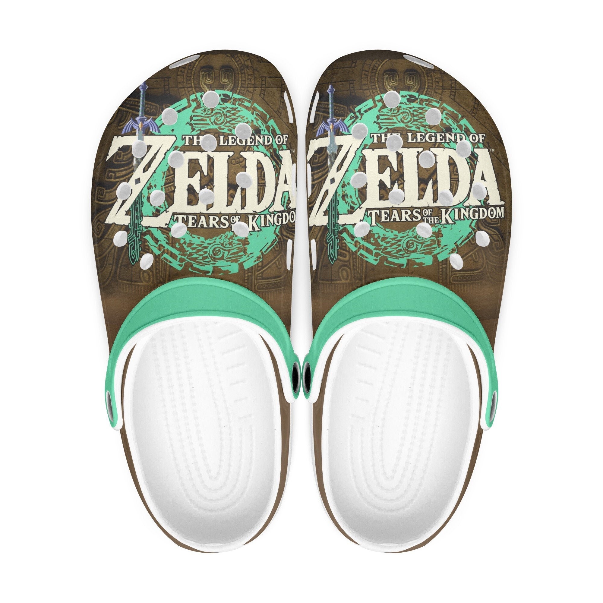 Legend Of Zelda Crocs, Legend Of Zelda Clog Shoes Unisex, Ga | Inspire ...