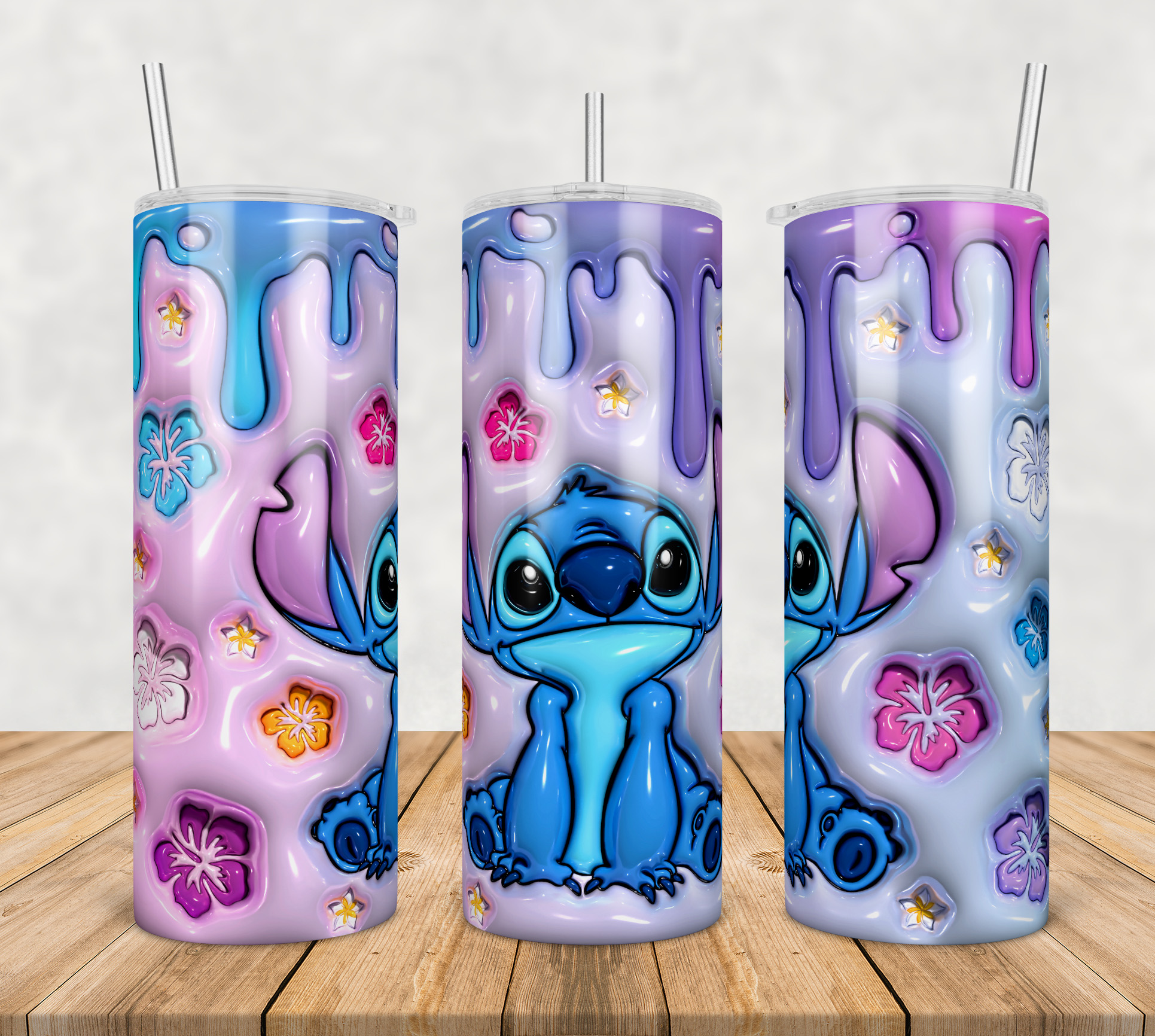 Stitch Tumbler Wrap Png, Stitch and Angel 20oz Skinny Tumble - Inspire ...