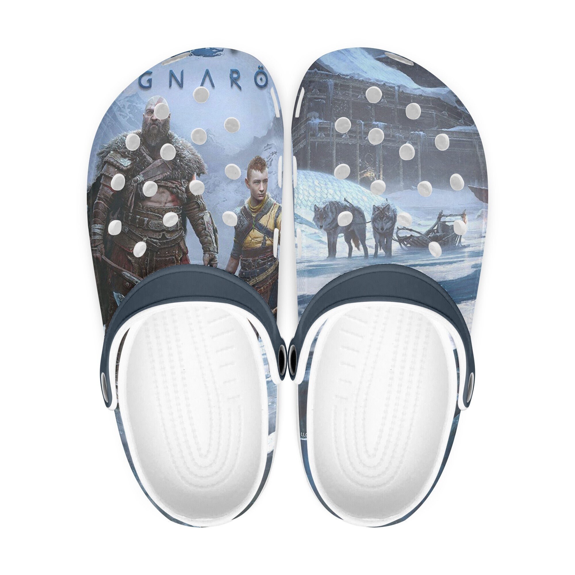 God of War Ragnarok Crocs, God of War Ragnarok Clog Shoes Un | Inspire ...