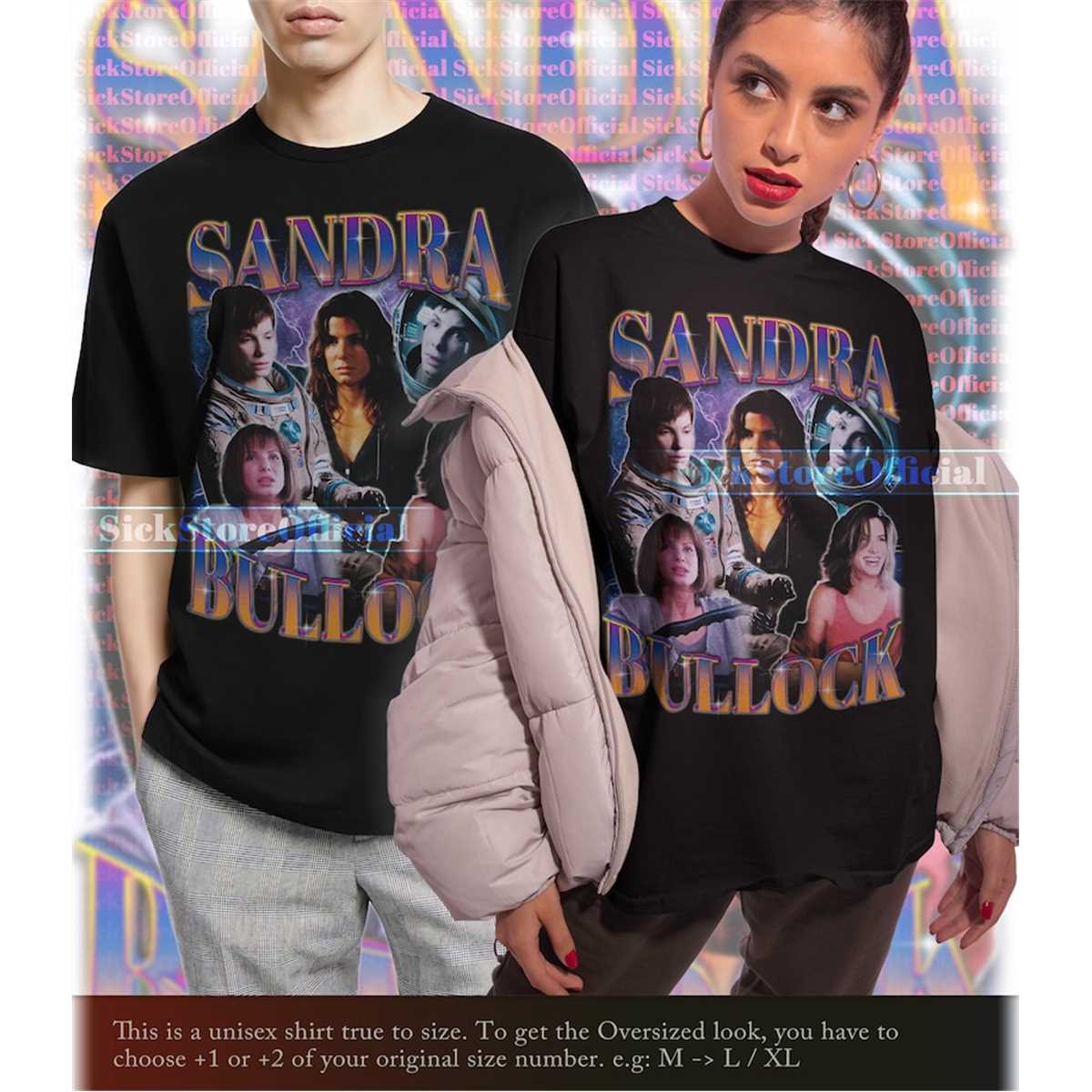SANDRA BULLOCK Vintage Shirt, Sandra Bullock Homage Tshirt, - Inspire ...