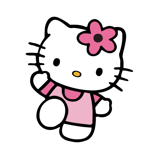 Hello Kitty SVG, PNG, JPG files. Digital download. - Inspire Uplift