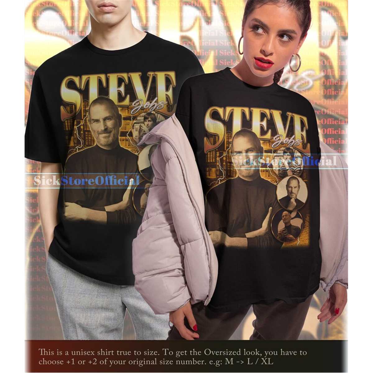 STEVE JOBS Vintage Shirt, Steve Jobs Homage Tshirt, Steve Jo - Inspire ...