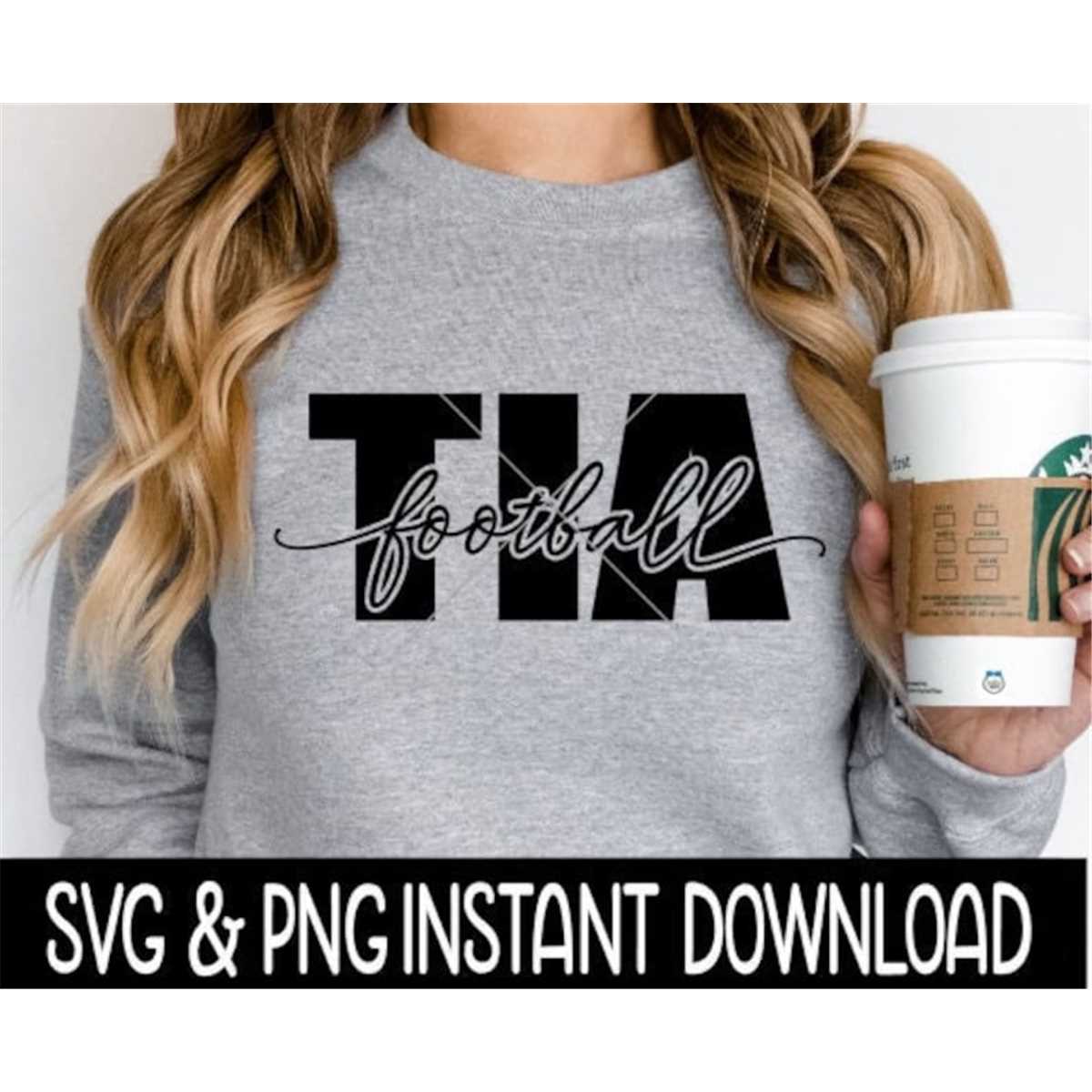 Football Tia SVG, Football Tia PNG, Wine Glass SvG, Football - Inspire ...