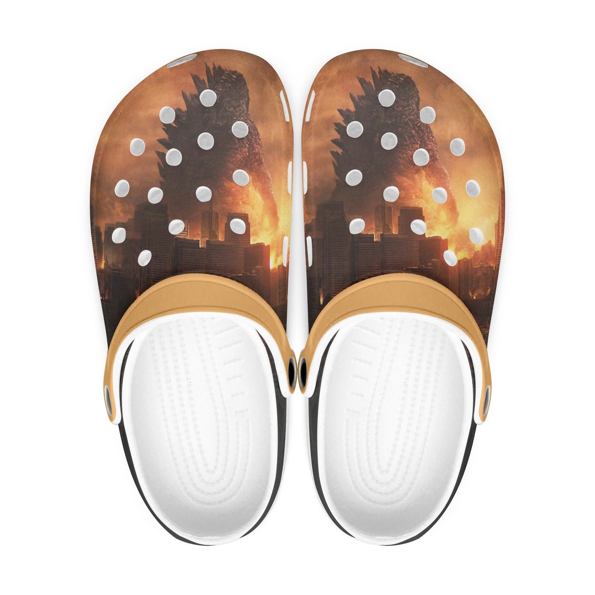 Godzilla Crocs, Godzilla Clog Shoes Unisex, Movie Crocs, Mov | Inspire ...