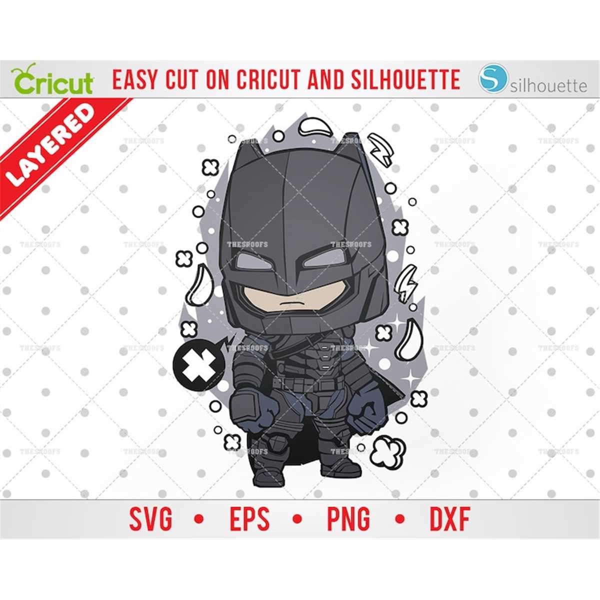 Layered SVG, Vector, Cut Files for Cricut and Silhouette, Re | Inspire ...