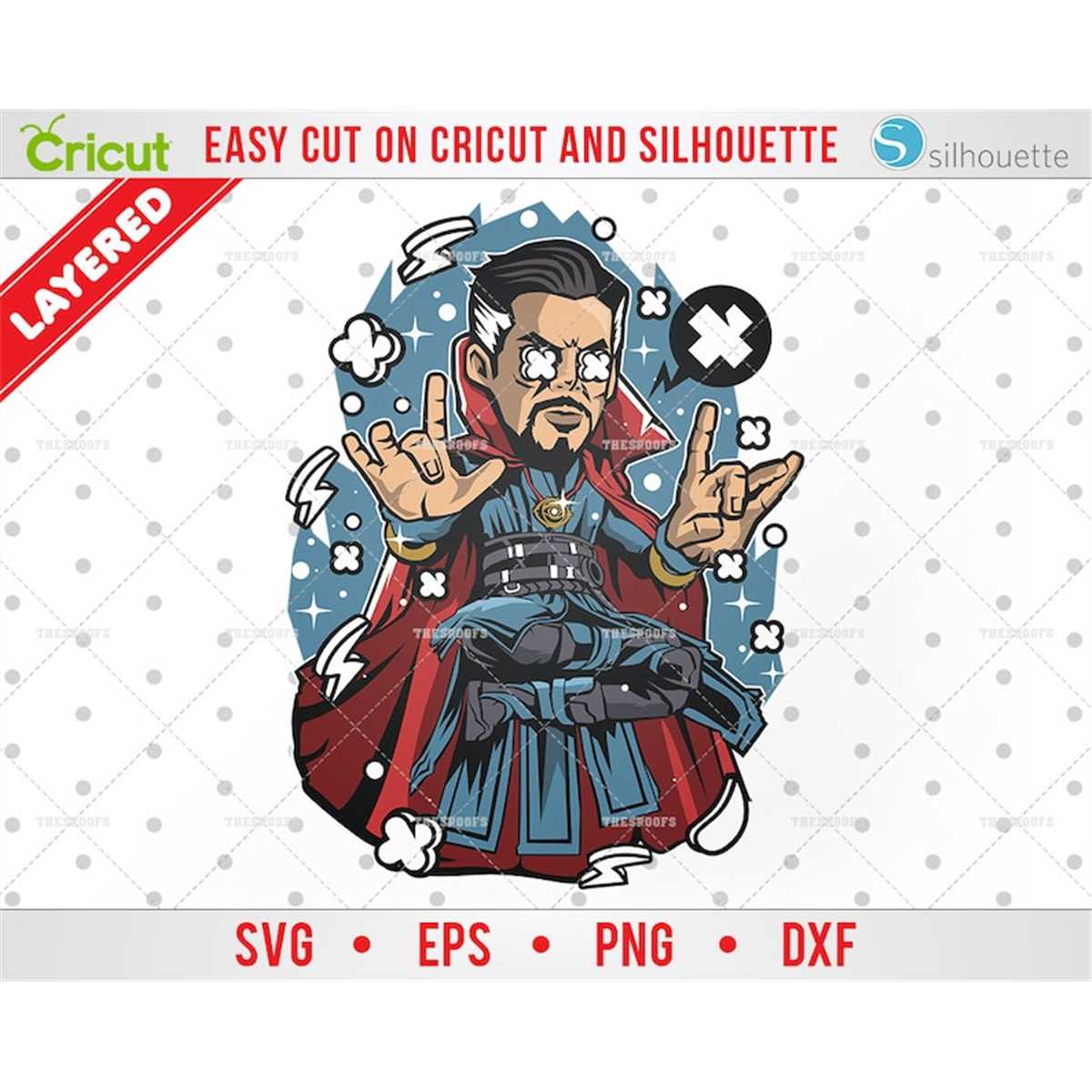 Layered SVG, Vector, Cut Files for Cricut and Silhouette, Re | Inspire ...