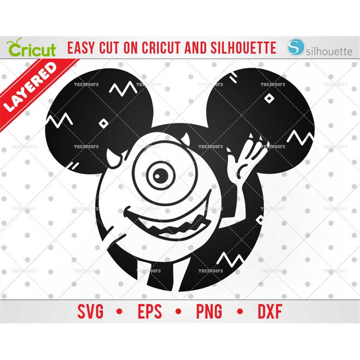 Layered SVG, Vector, Cut Files for Cricut and Silhouette, Re | Inspire ...