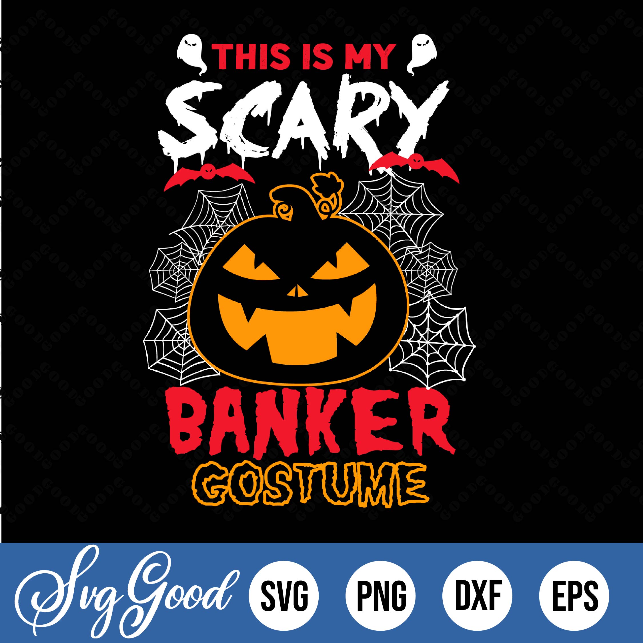 This Is My Scary Banker Costume Svg,Banker Costume Svg,Banke | Inspire ...