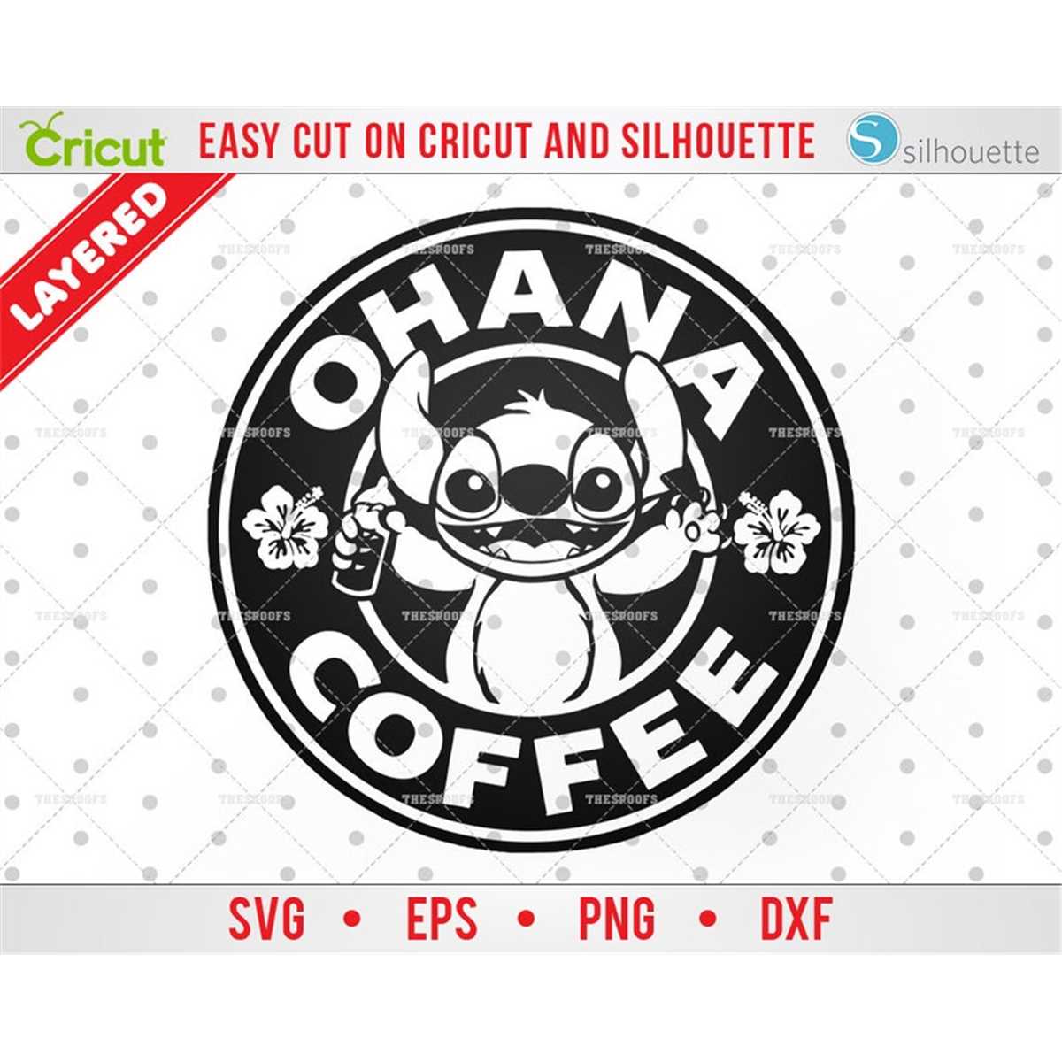 Layered SVG, Vector, Cut Files for Cricut and Silhouette, Re | Inspire ...