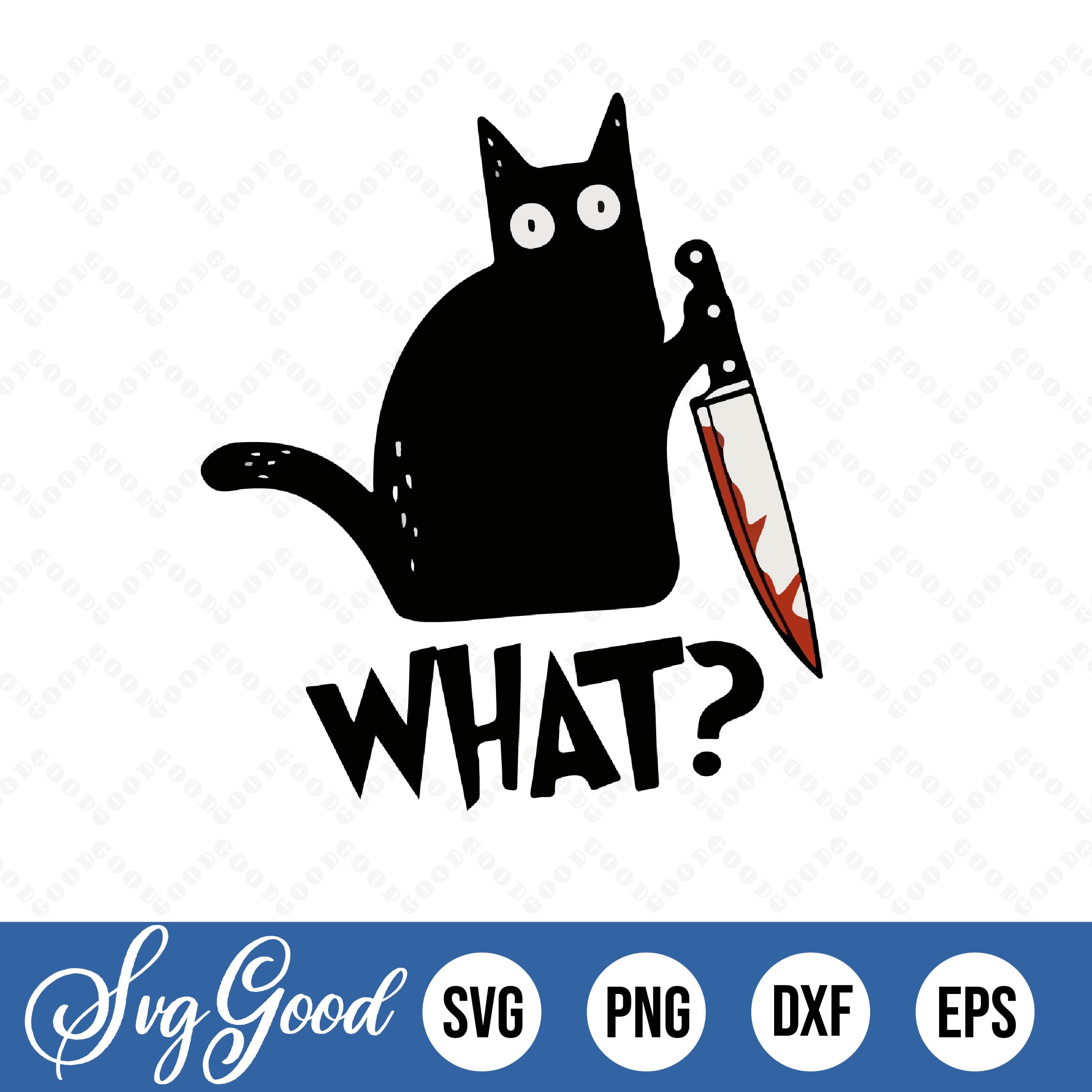 Black Cat Jason Voorhees Mask Svg, Knife 6 Feet People Svg, | Inspire ...