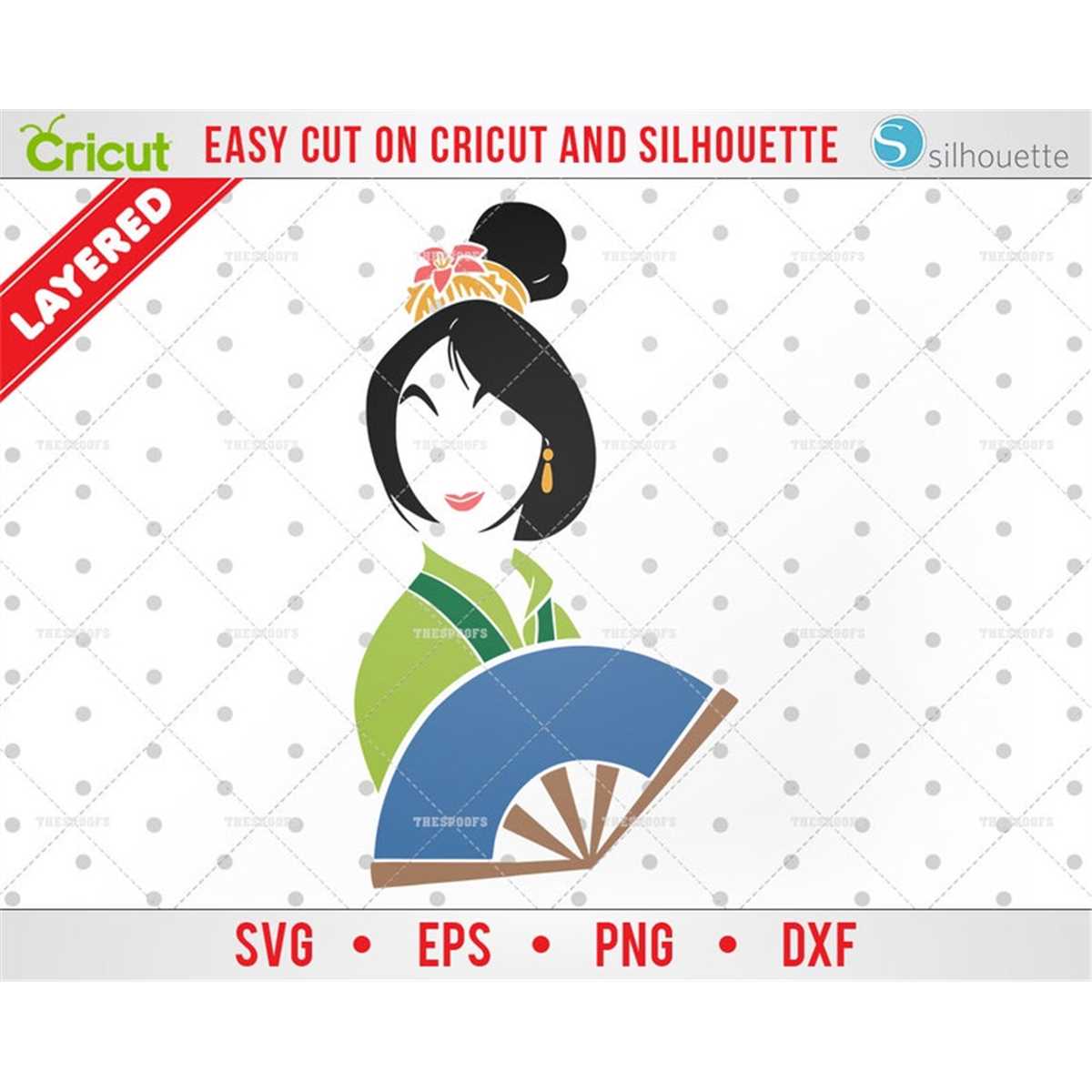Layered SVG, Vector, Cut Files for Cricut and Silhouette, Re | Inspire ...