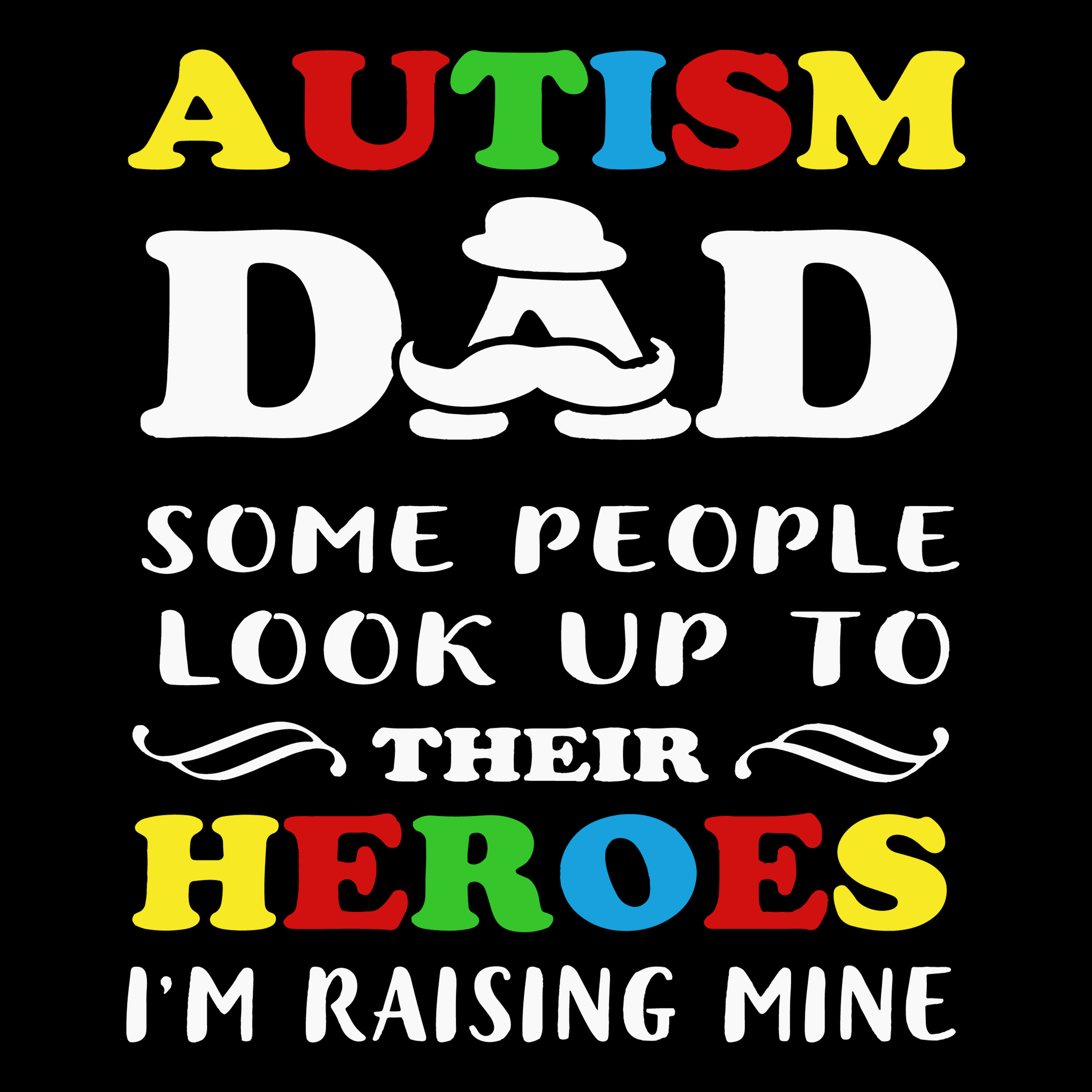 Autism Dad Awareness Svg, Autism Puzzle Piece Logo Svg, Auti - Inspire ...