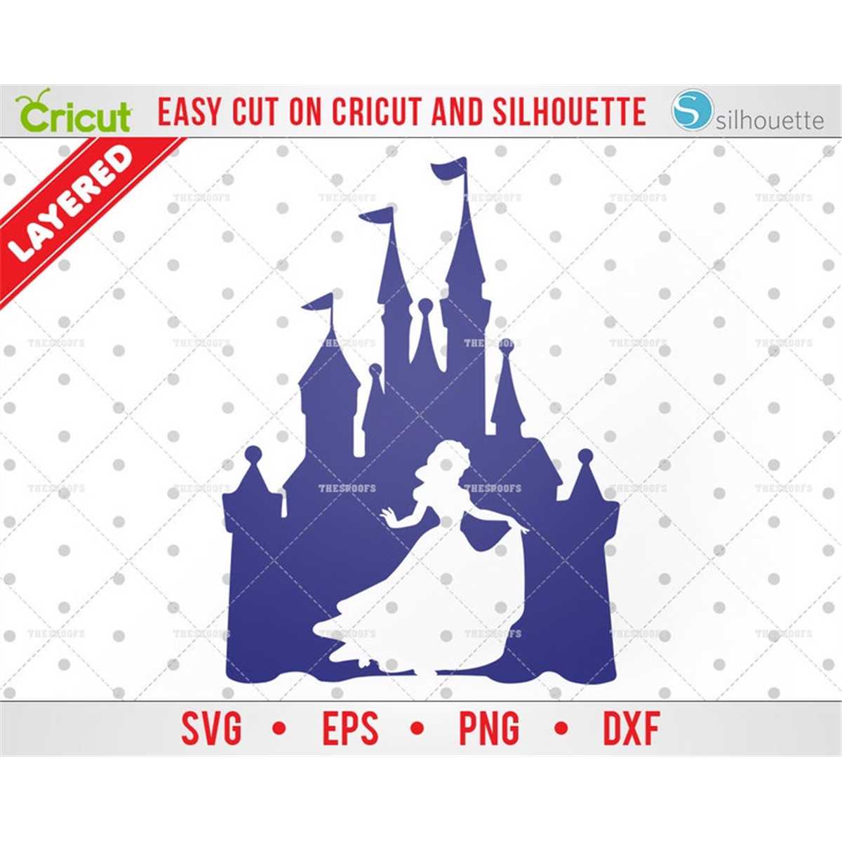 Layered SVG, Vector, Cut Files for Cricut and Silhouette, Re | Inspire ...
