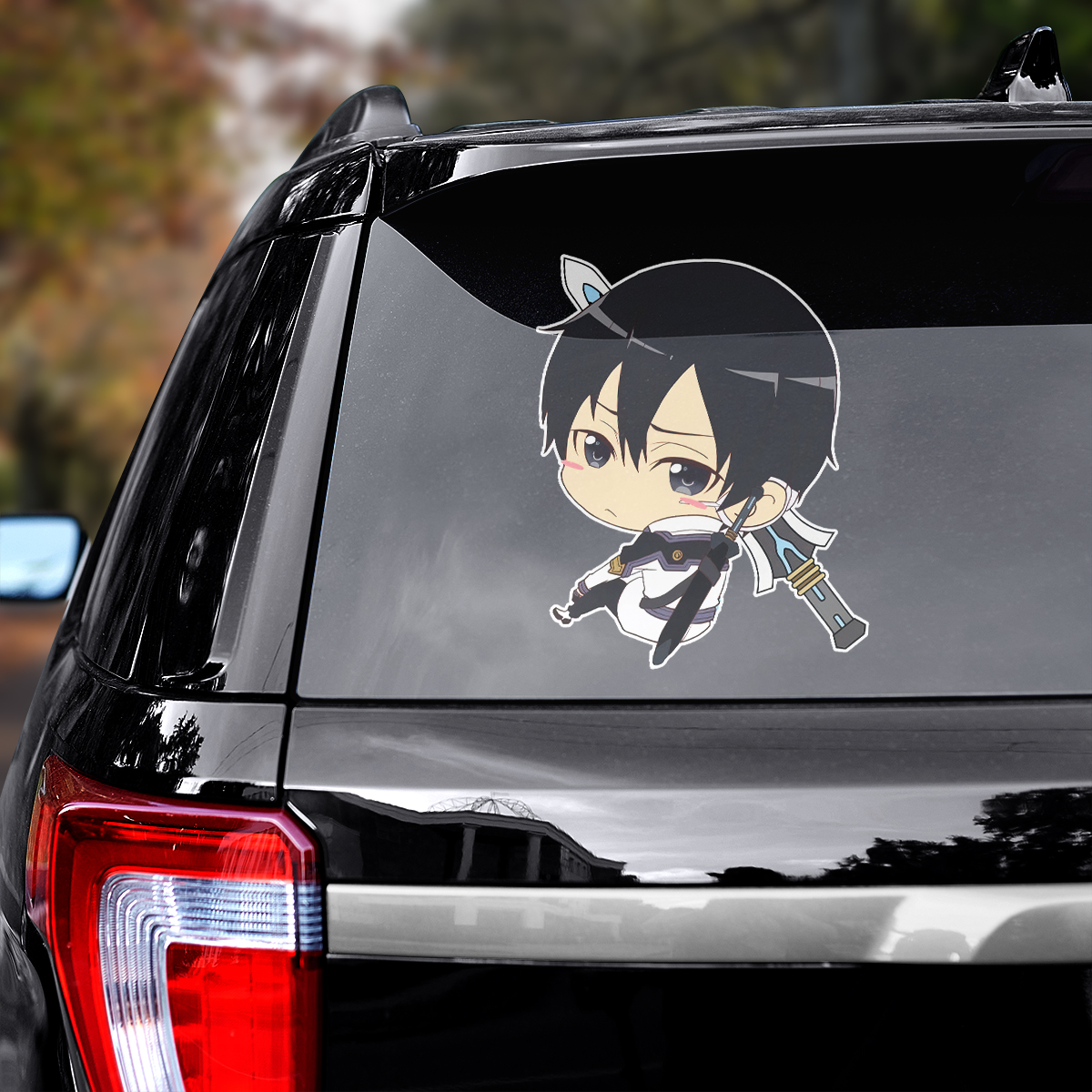 Anime Decal, Sword Art Online Sticker, Kirito Sticker, Sword | Inspire ...