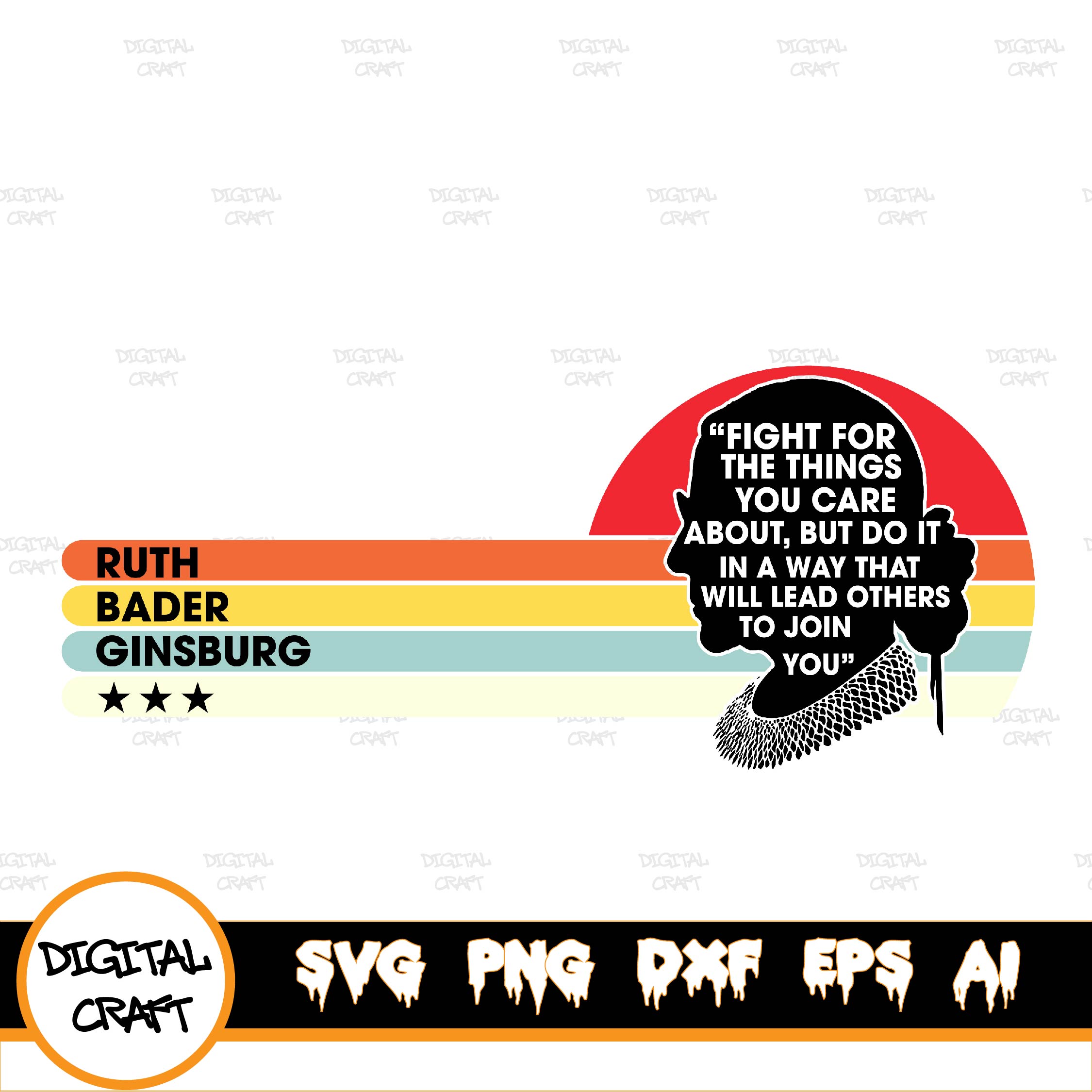 Notorious RBG power - RGB Svg,Ruth Bader Ginsburg Svg,Notori - Inspire ...