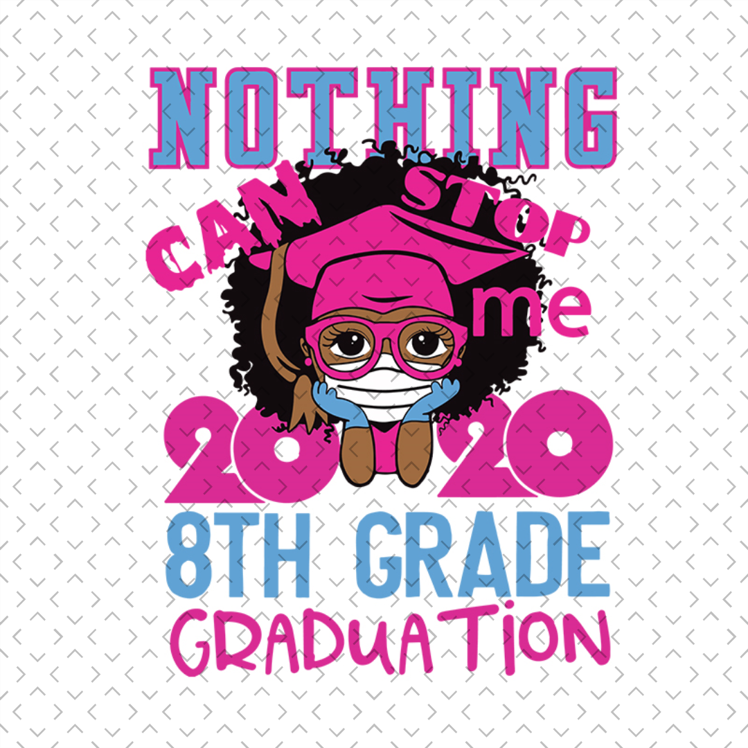 Black Girl 8th Grade Graduation Svg, Black Girl Svg, Black Q - Inspire ...