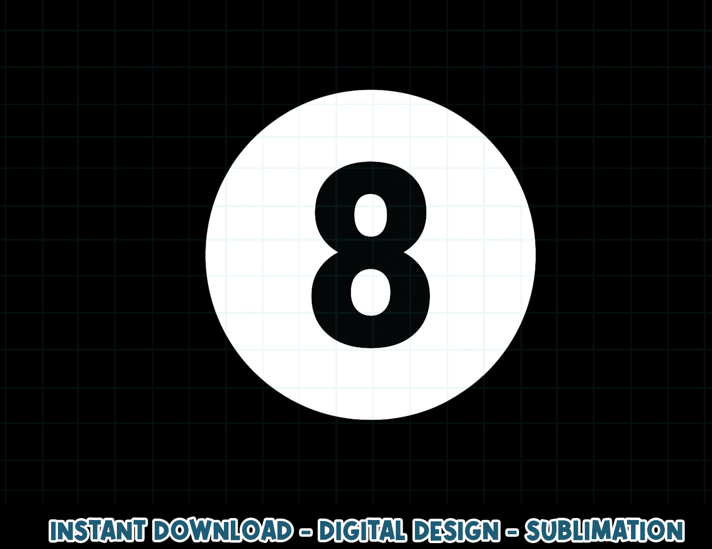 8 Pool Ball 8 Billiards Costume Halloween Group Matching png | Inspire ...