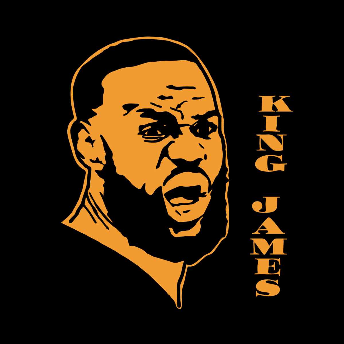 NBA LeBron James King James Svg, Famous Character Svg, Lebro | Inspire ...