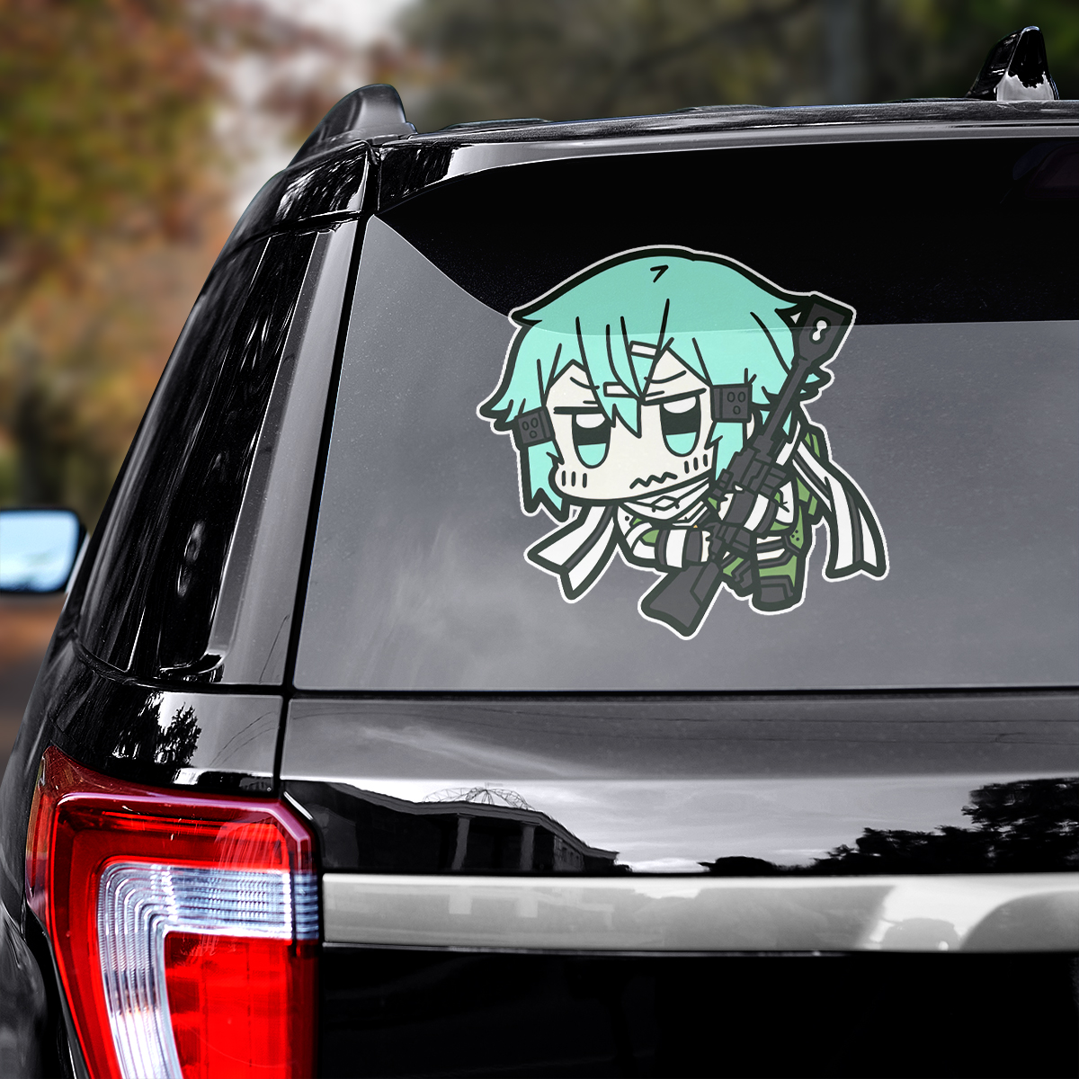 Sinon Sticker, Sword Art Online Sticker, Anime Decal, Car St | Inspire ...