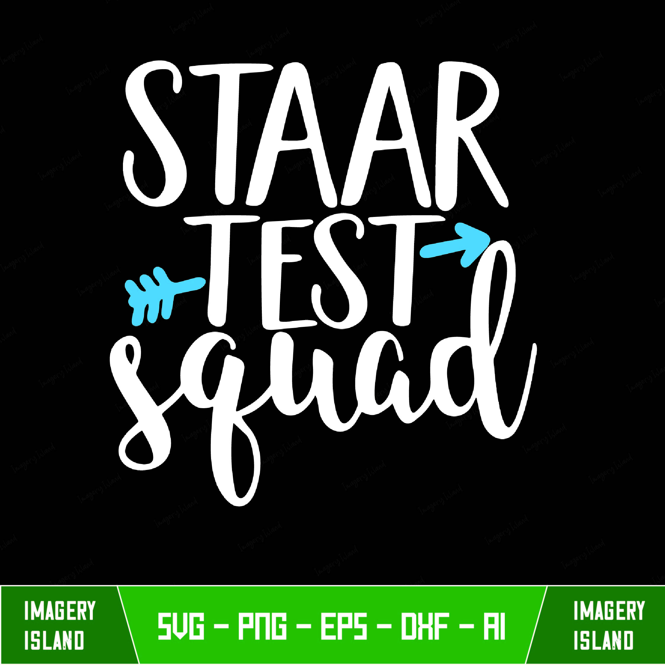 Staar Test Squad Elementary Teacher Test Day Svg, Teacher's - Inspire ...