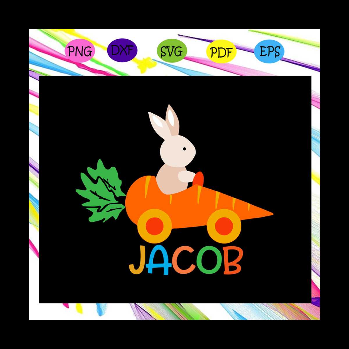 Rabbit jacob, jacob svg, jacob gift, jacob shirt, jacob love | Inspire ...