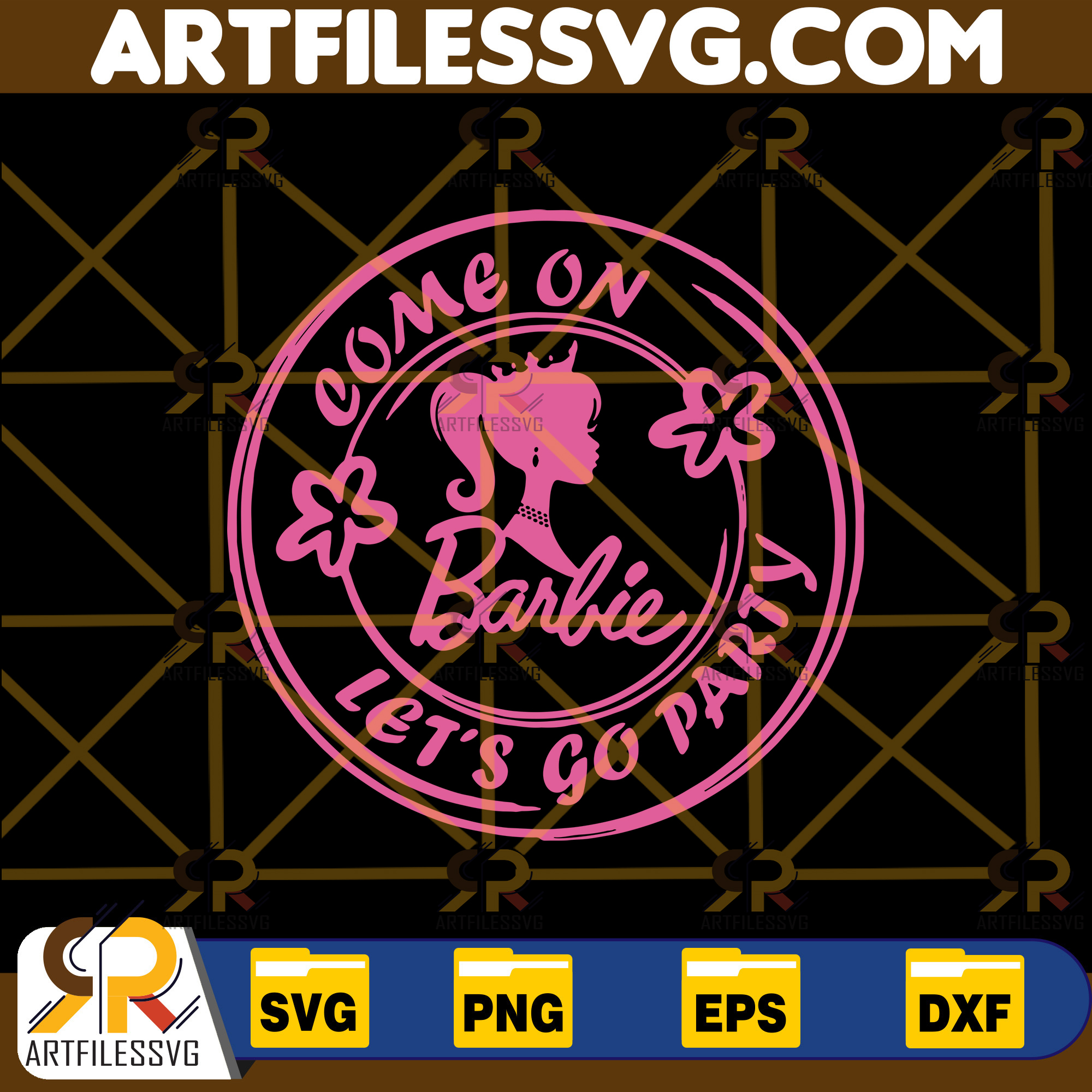 Birthday Barbie Girl Svg, Birthday Party Svg, Party Girl Svg | Inspire ...