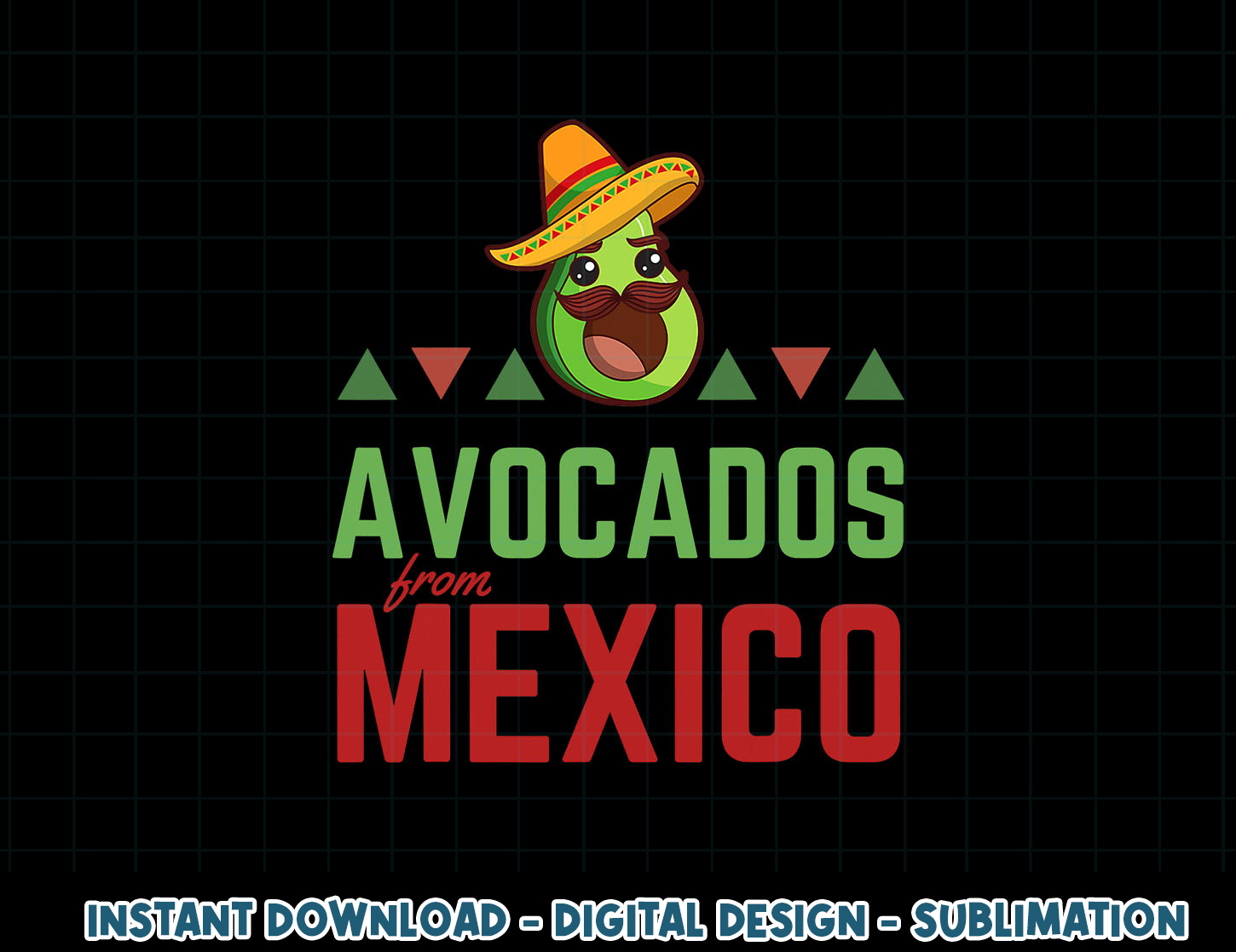 Avocados from Mexico - Mexican Day flag - Avocado Costume pn - Inspire ...