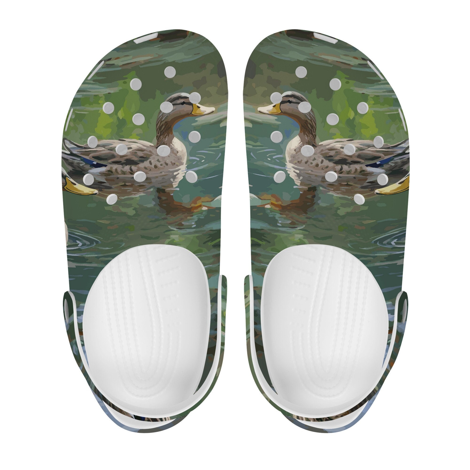 Duck Clog Shoes Unisex, Duck Crocs, Animal Crocs, Animal San | Inspire ...