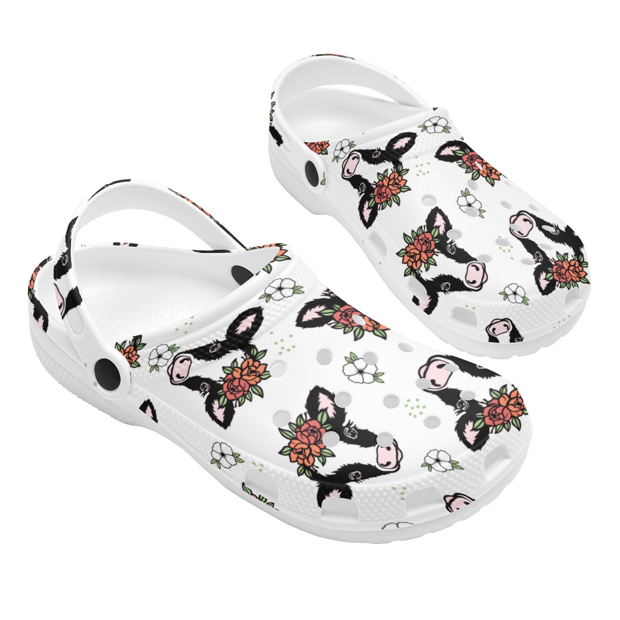 Animal Sandals, Highlands Cow Crocs, Highlands Cow Clog Shoe - Inspire ...