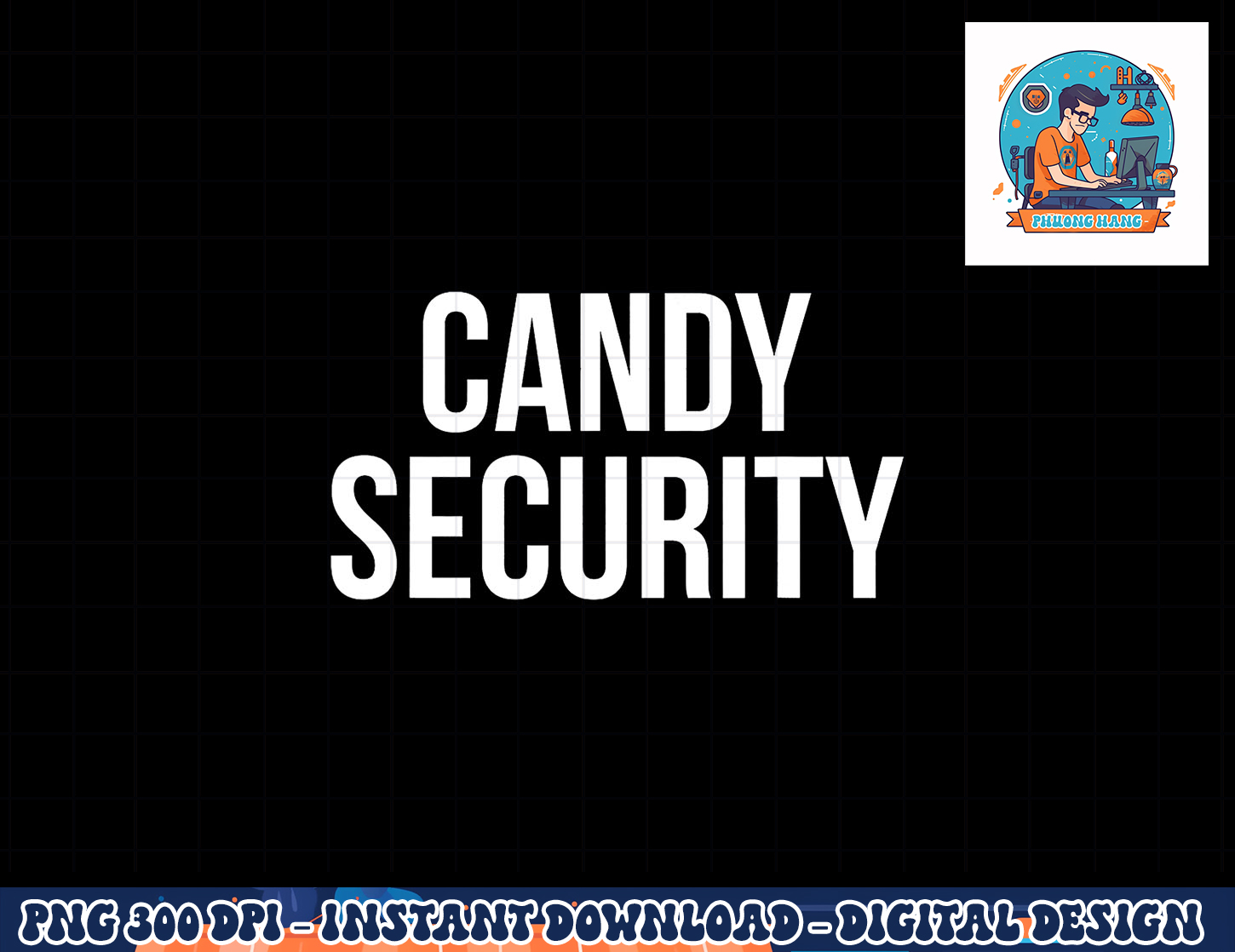 Candy Security - Funny Halloween Costume for Parents png, su | Inspire ...
